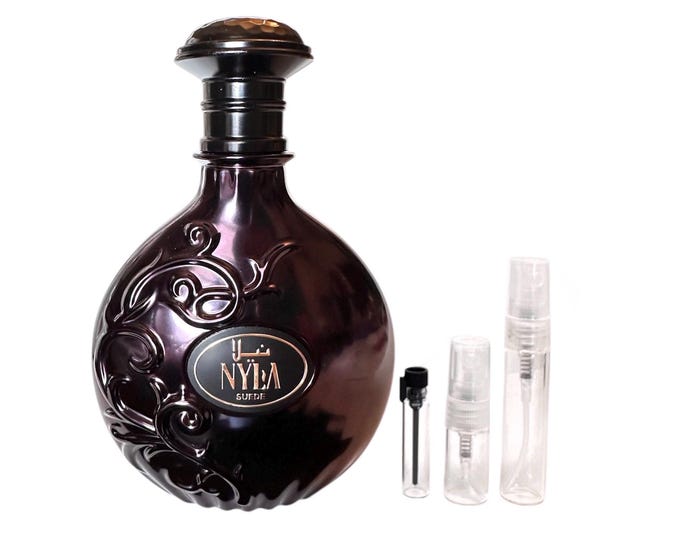 Nyla Suede Perfume Sample: Arabiyat Prestige Unisex Decant - Etsy