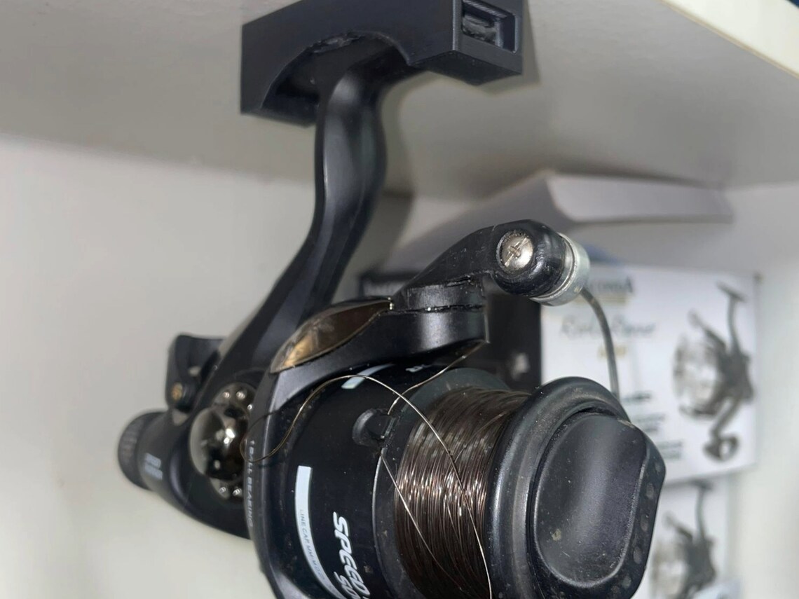 Multi Fishing Reel Holder Wall Mount - Etsy