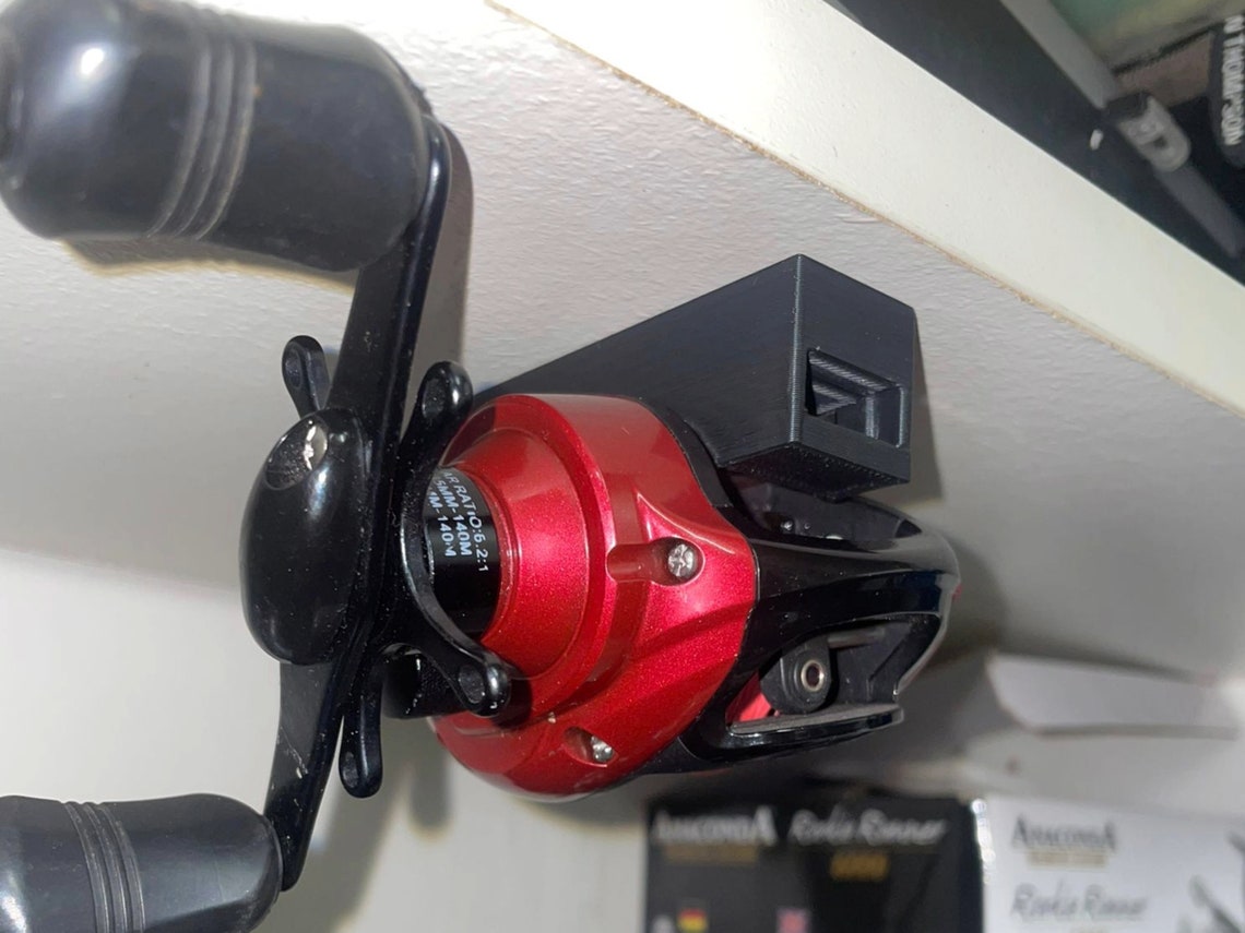 Multi Fishing Reel Holder Wall Mount - Etsy