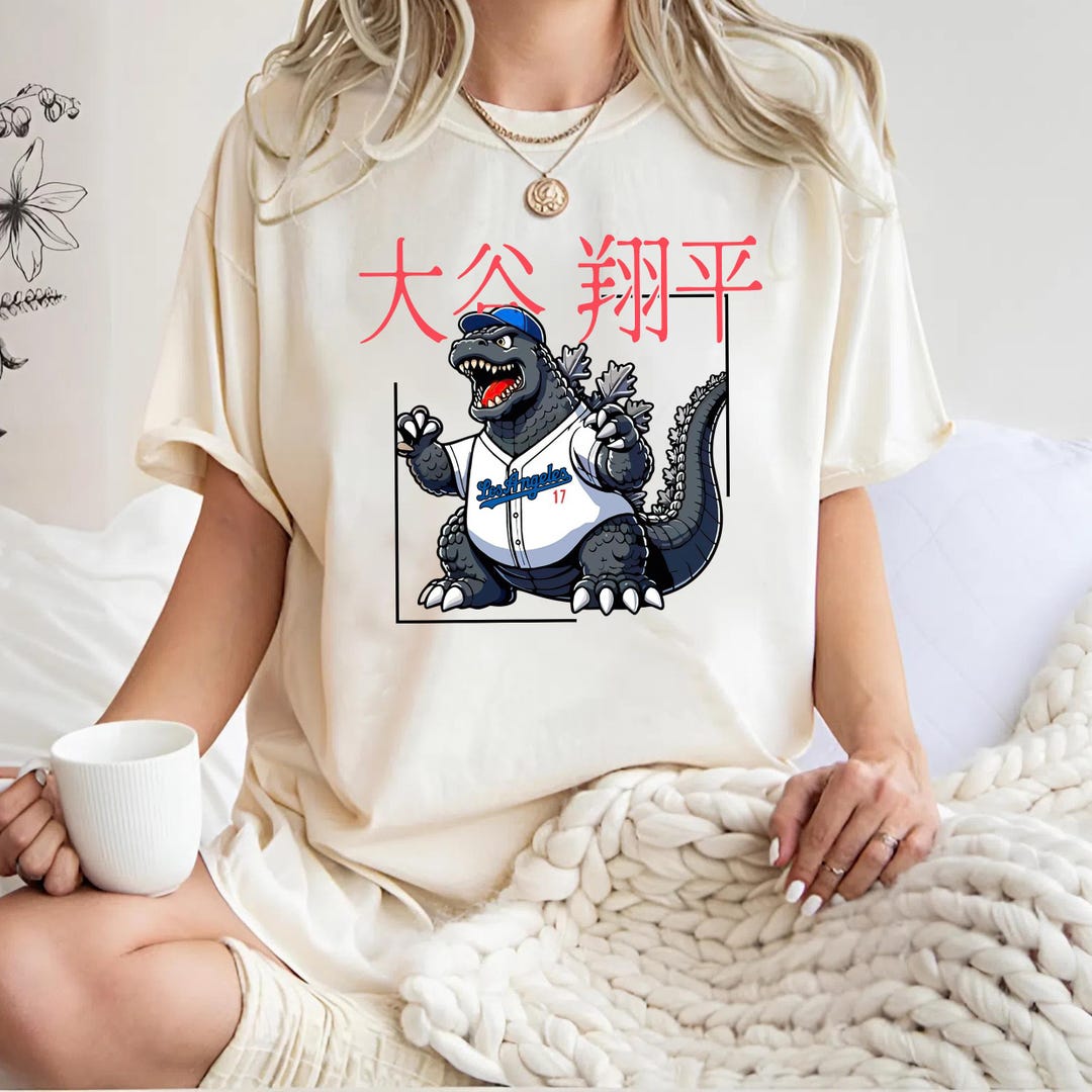 Shohei Ohtani Godzilla Shirt, Los Angeles Tee, LA Baseball Gift - Etsy