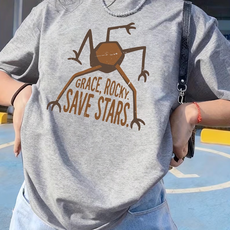 Project Hail Mary Shirt, Grace Rocky Save Stars Sci Fi Tee - Etsy