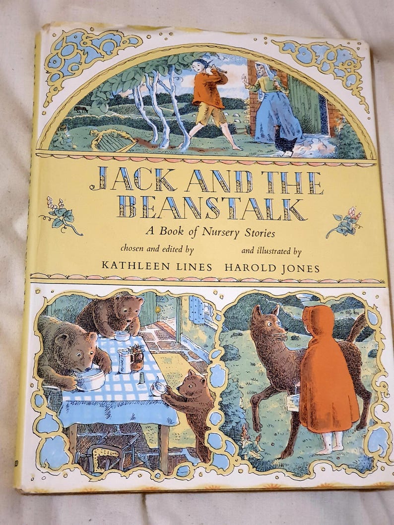 Jack and the Beanstalk-first Edition Oxford University Press - Etsy