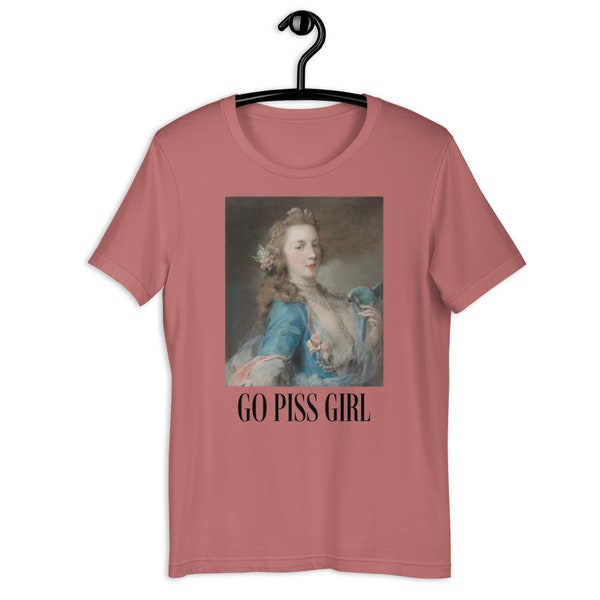 Go Piss Girl Tshirt Etsy