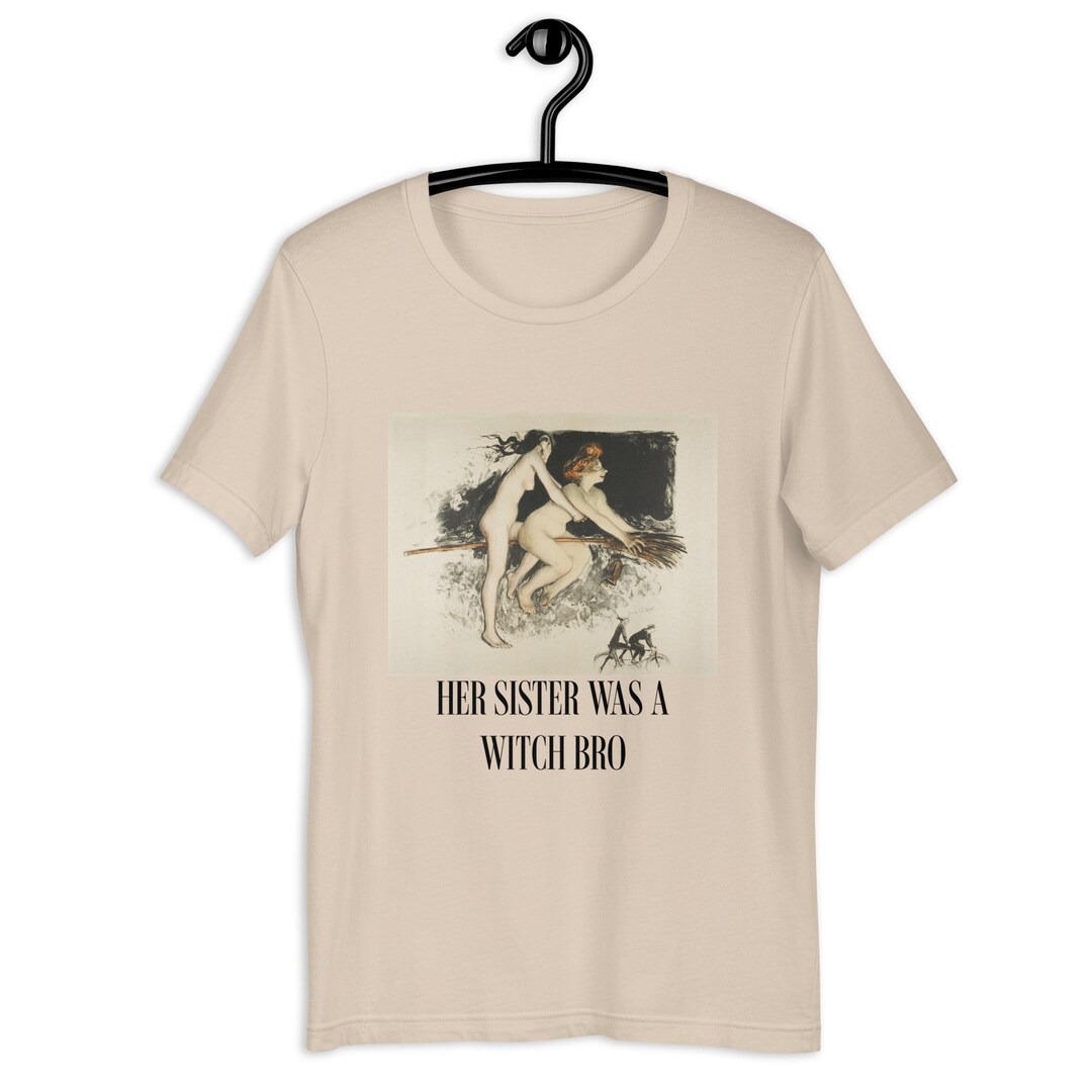 Her Sister Was A Witch Fine Art T-shirt - Etsy