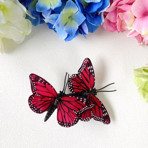 Butterfly Hair Clip - Etsy