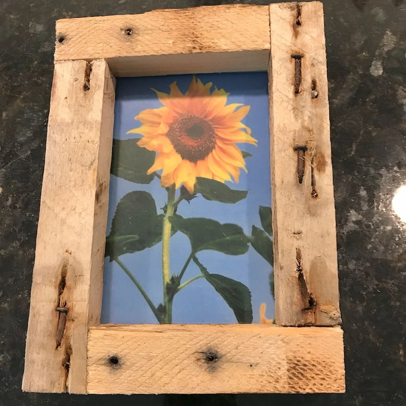 Pallet Picture Frame - Etsy