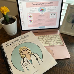 Nursing Notes & Study Guide – Spiral-bound Notebook by Professor Mollie ...