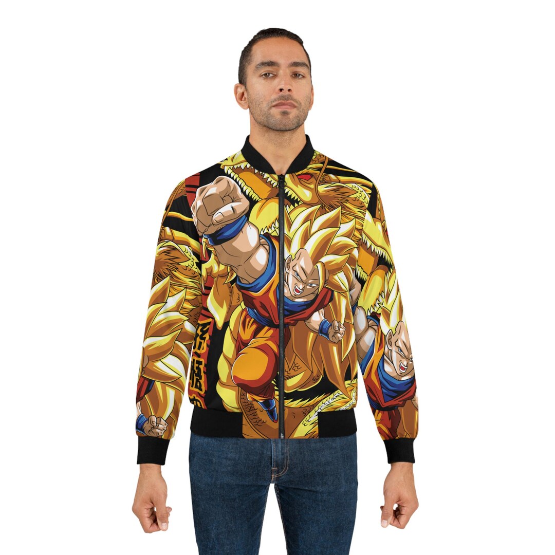 Goku Dragon-bomber Jacket - Etsy