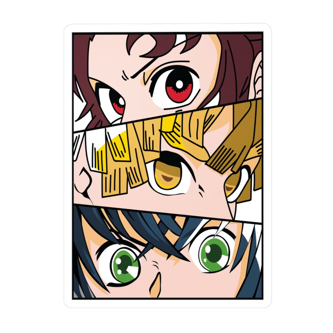 Demon Slayer-sticker - Etsy