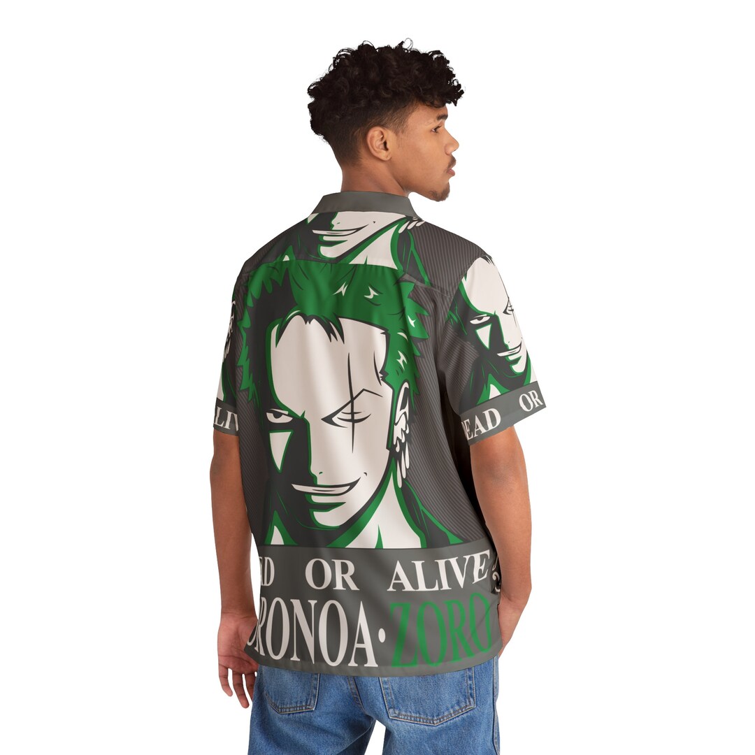 Roronoa Zoro hawaiian Shirt - Etsy