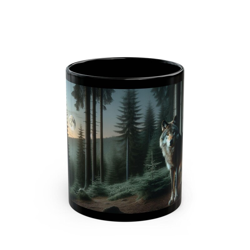 Wolf Coffee Mug - Etsy
