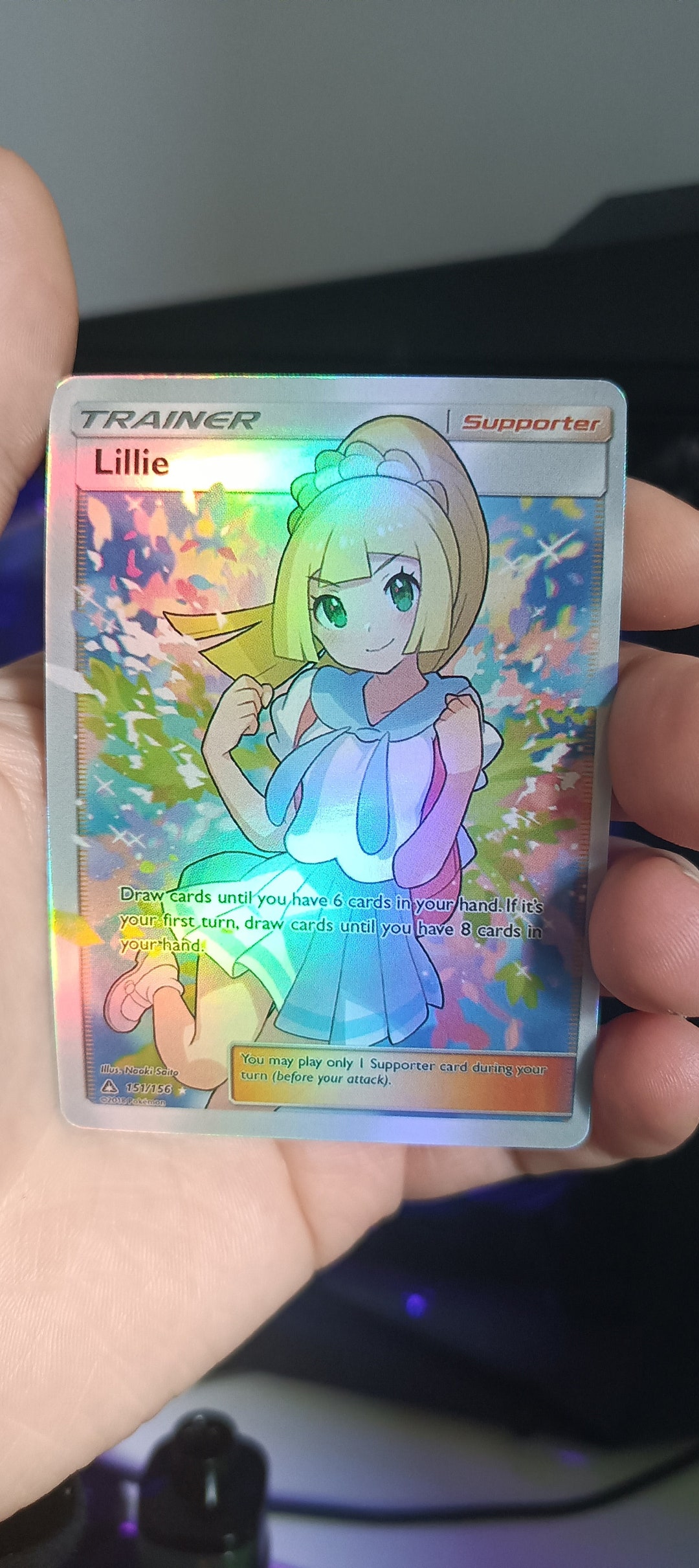 Custom Lillie full Art SM Ultra Prism SM05 Sun & Moon Ultra Rare ... Custom Lillie full Art SM Ultra Prism SM05 Sun & Moon Ultra Rare ...