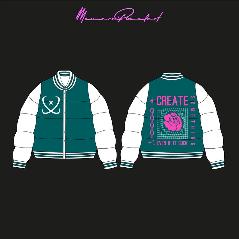 Varsity Jacket V5 Streetwear Vector Mock up Pack Mockups Clothes Brands ...
