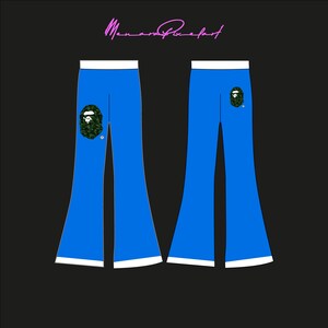 Flare Sweatpant Mockup: Streetwear Vector Tech Pack (AI & PNG Files) - Etsy