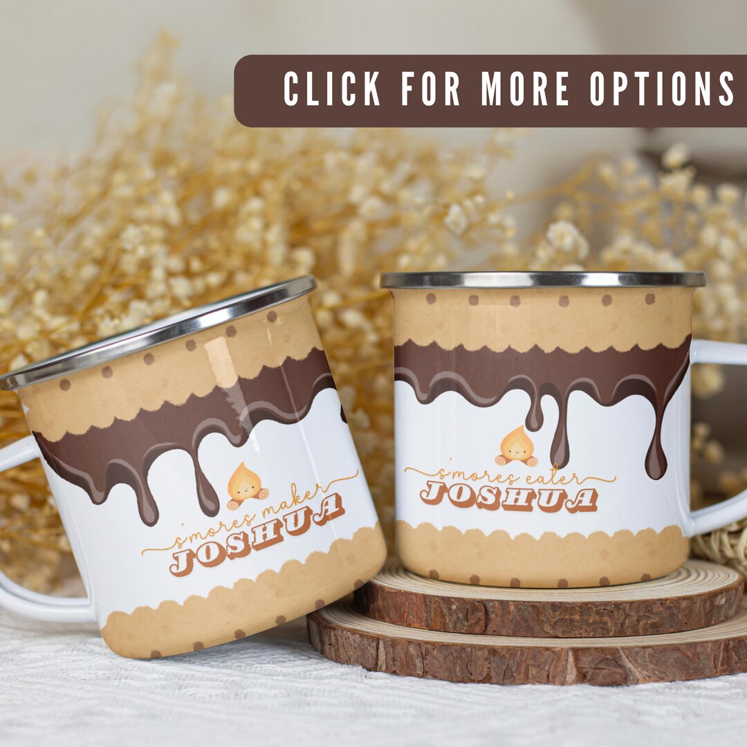 Personalized Camping Mug for Kids, Custom Campfire Mug, Custom Kids Mug ...