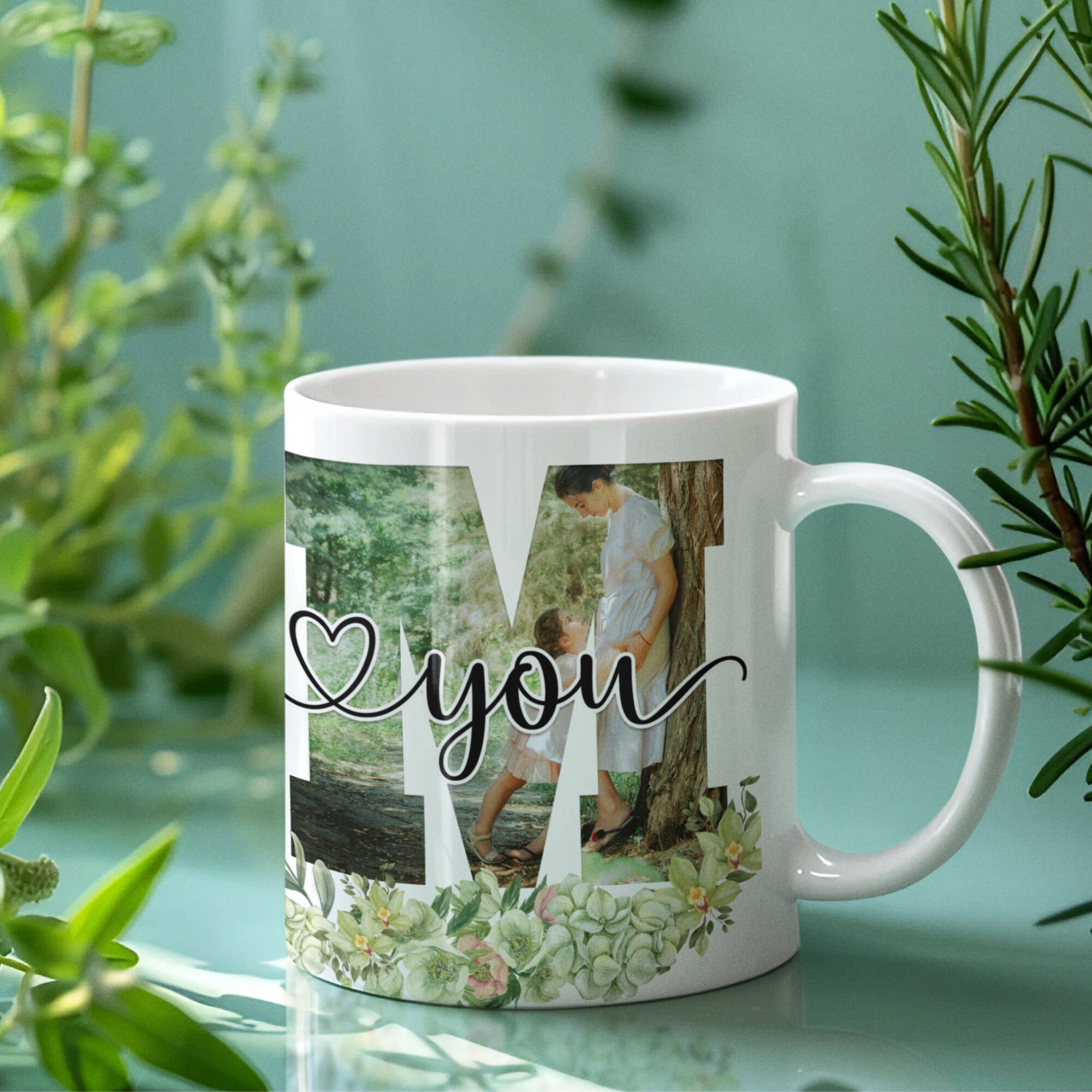 Personalized Photo Mug Mom, Custom Photo Mug for Mom Gifts, Mom ...