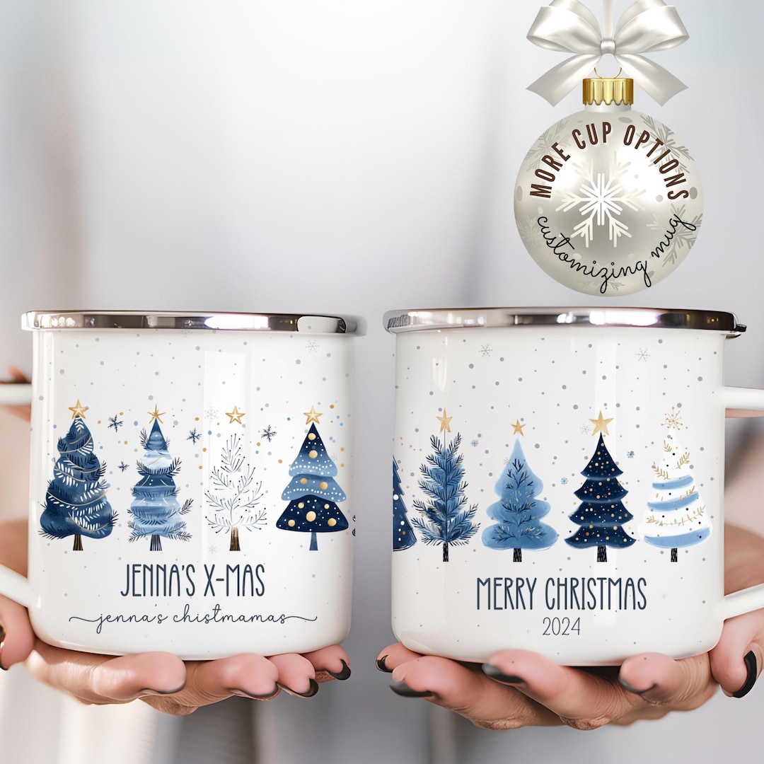 Personalized Christmas Cup Custom Camping Cup Christmas Cup for Gift ...