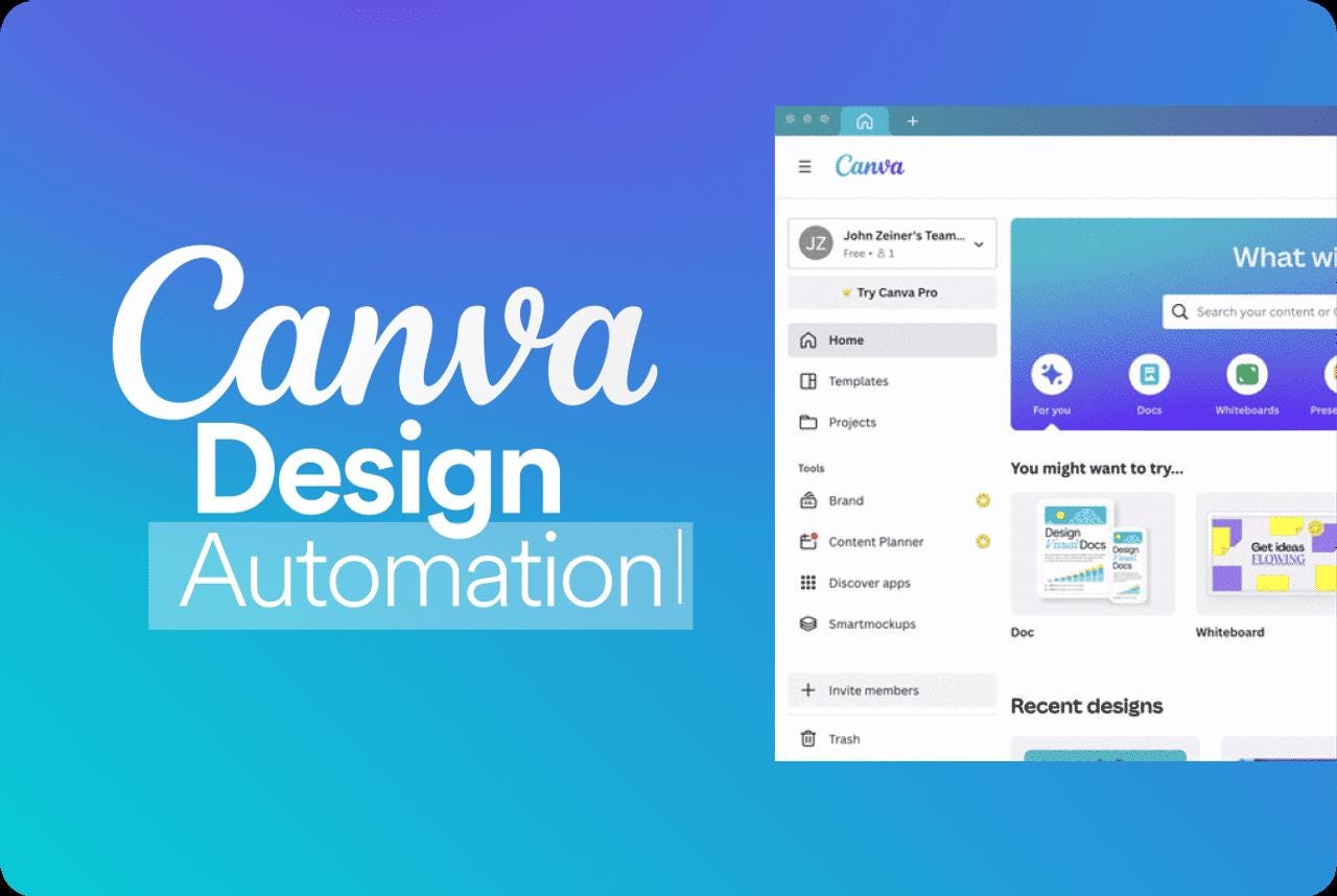 Canva Auto-design Workflow Google Sheets - Canva - Drive Make.com ...