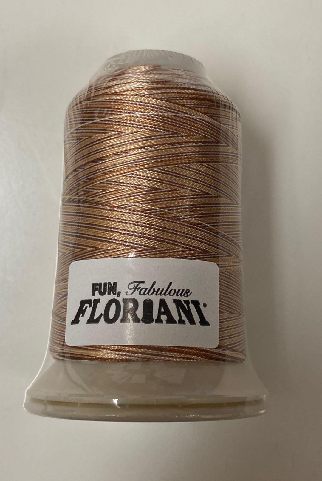 Floriani Variegated Thread V61 Tan Stripe - Etsy