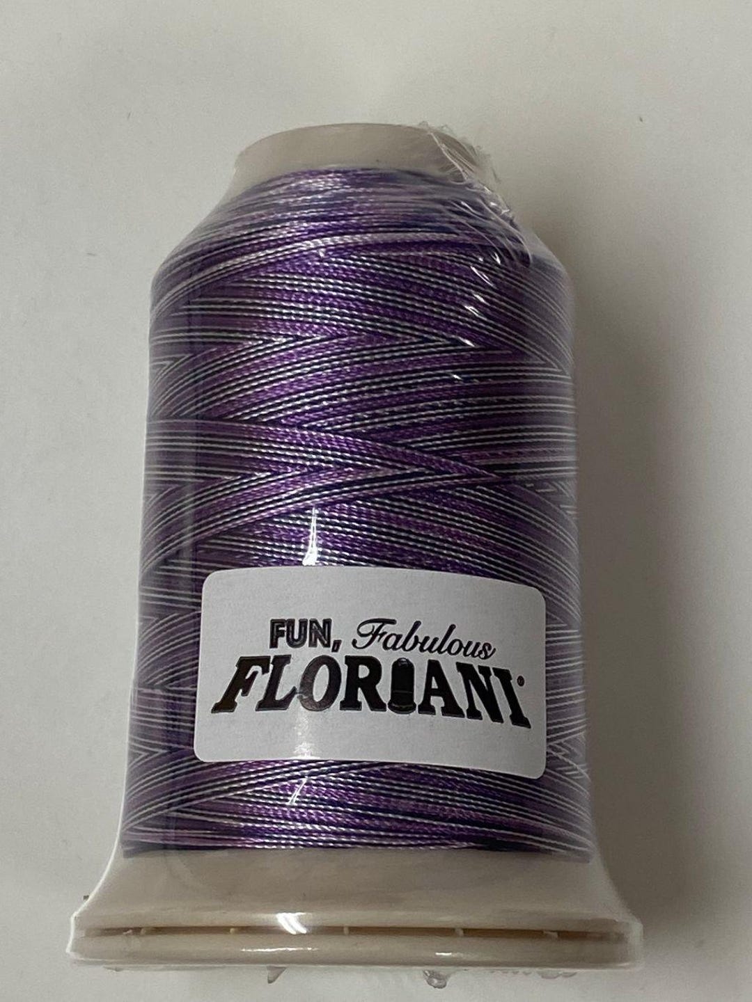 Floriani Variegated Thread - V48 Royal Purple - Etsy