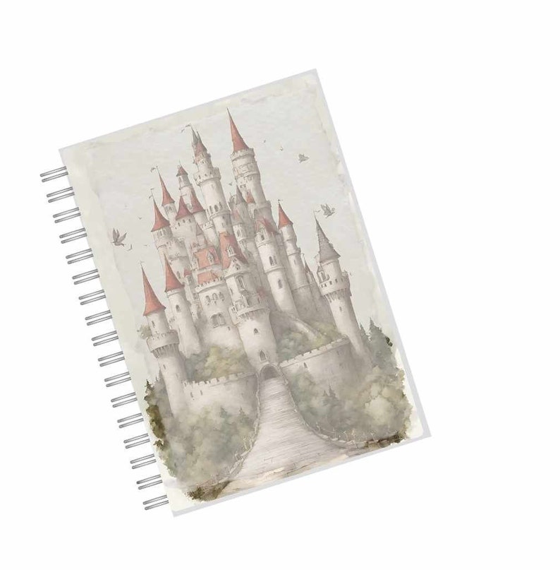 Lined & Blank Fairy Tale Journal Pages, Digital Papers, Junk Journal ...