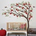 Peel and Stick Red Apple Tree Wall Decal Tree Wall Art Apple Wall ...