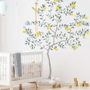 Lemon Tree Wall Decal, Wall Art, Wall Sticker - Etsy