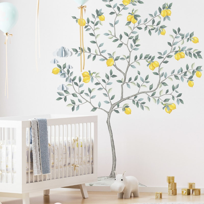 Lemon Wall Decals - Etsy