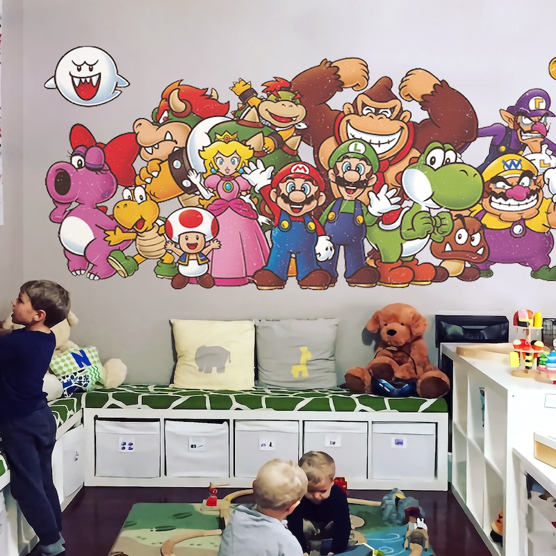 Nintendo Wall Decal - Etsy Canada