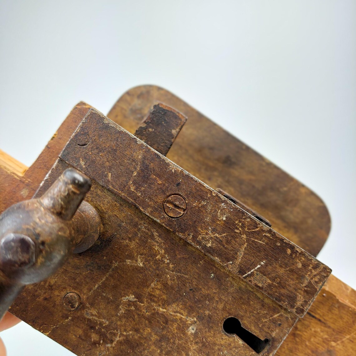 Antique Wrought Iron Lock Mechanism - Etsy
