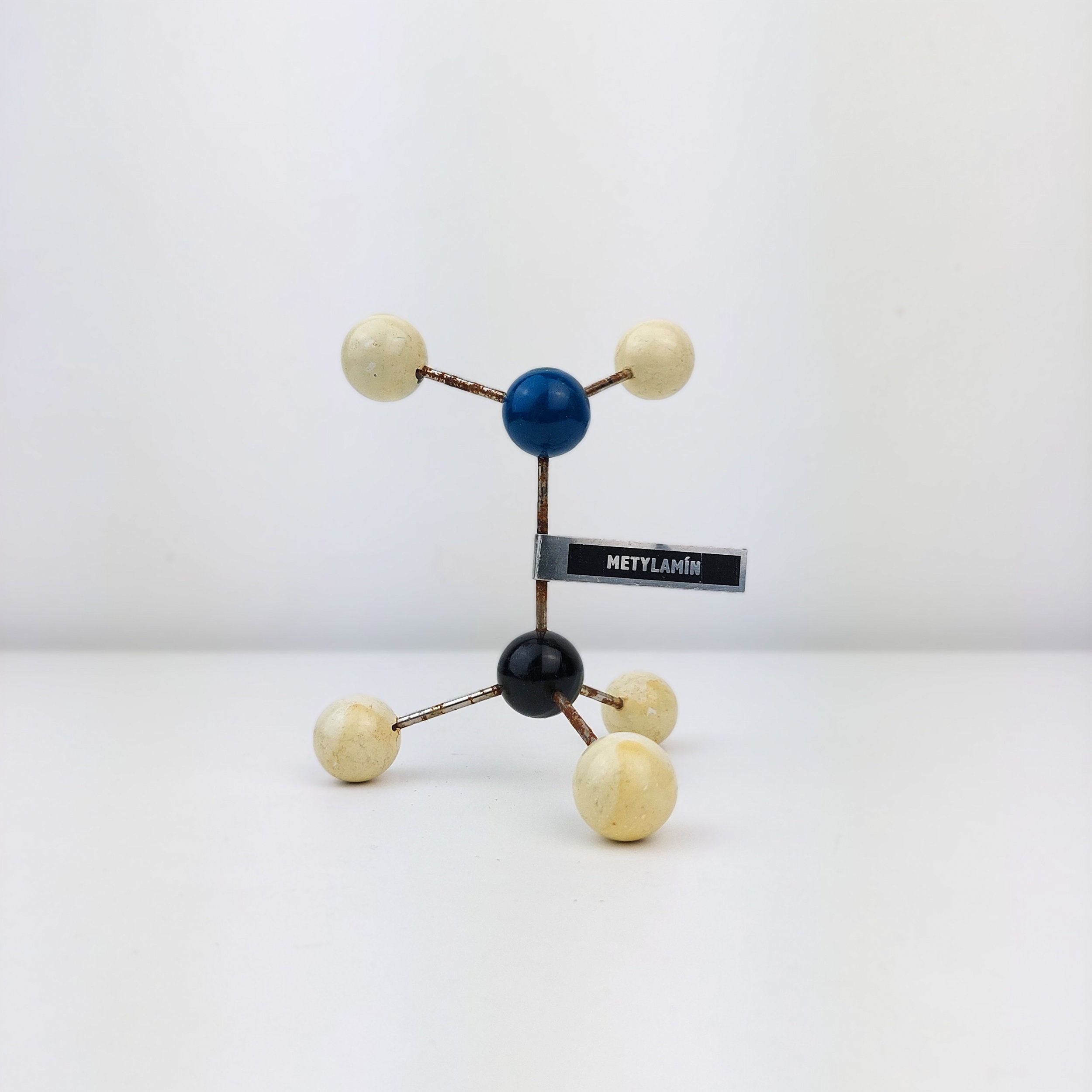 Vintage Molecule Model, Office Decor, Chemistry Teacher Gift, Science ...