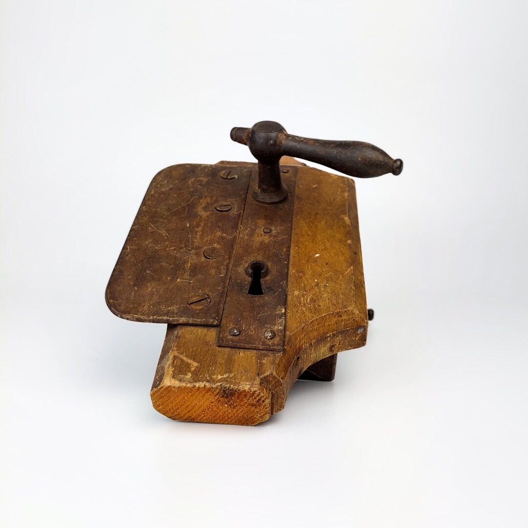 Antique Wrought Iron Lock Mechanism - Etsy