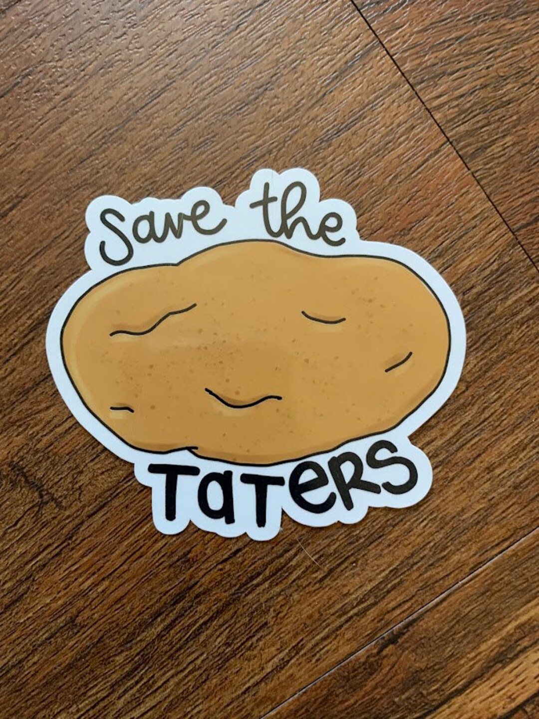 Save the Taters Large Die-cut Sticker - Etsy