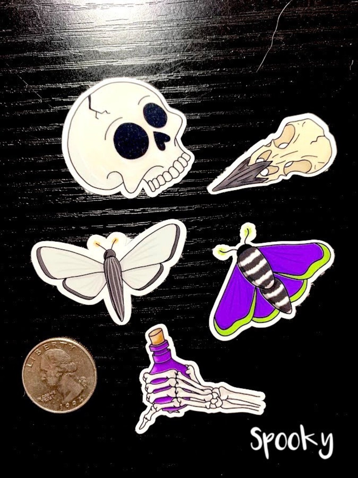 Mini Die-cut Sticker Packs 8 Choices - Etsy