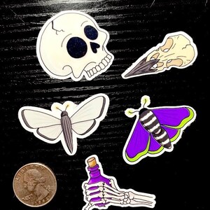 Mini Die-cut Sticker Packs 8 Choices - Etsy