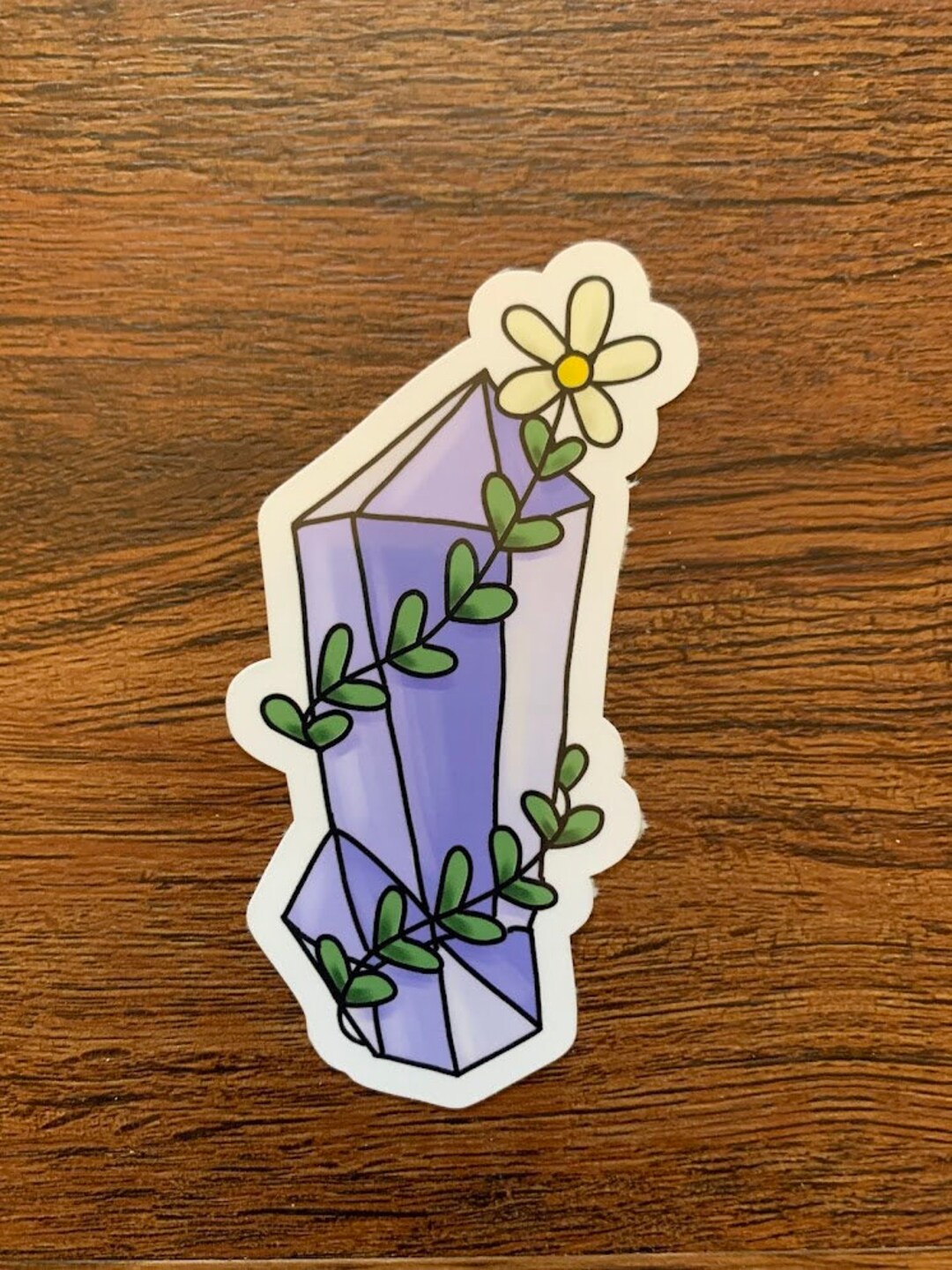 Crystal Large Die-cut Sticker - Etsy
