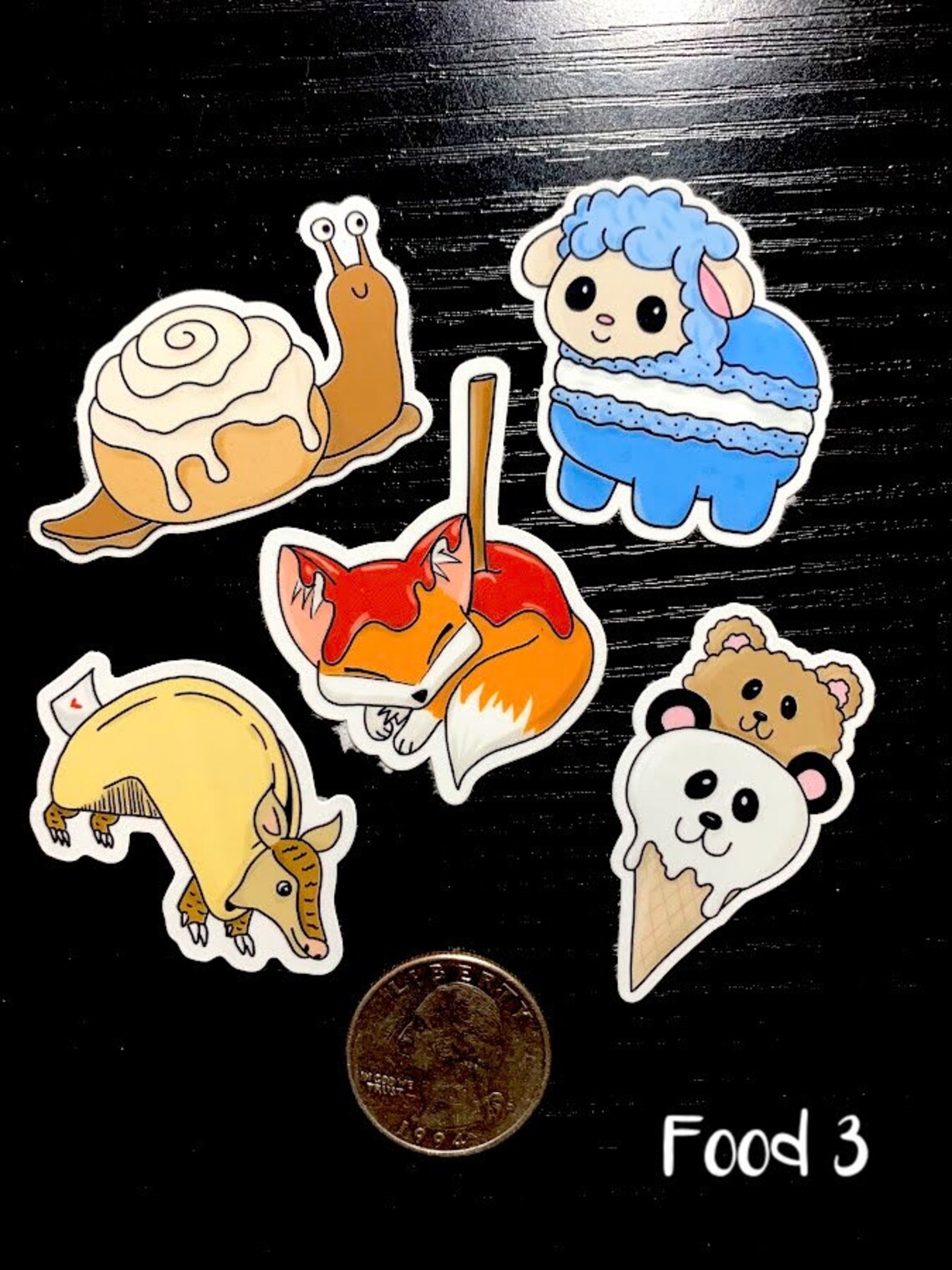 Mini Die-cut Sticker Packs 8 Choices - Etsy