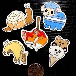 Mini Die-cut Sticker Packs 8 Choices - Etsy