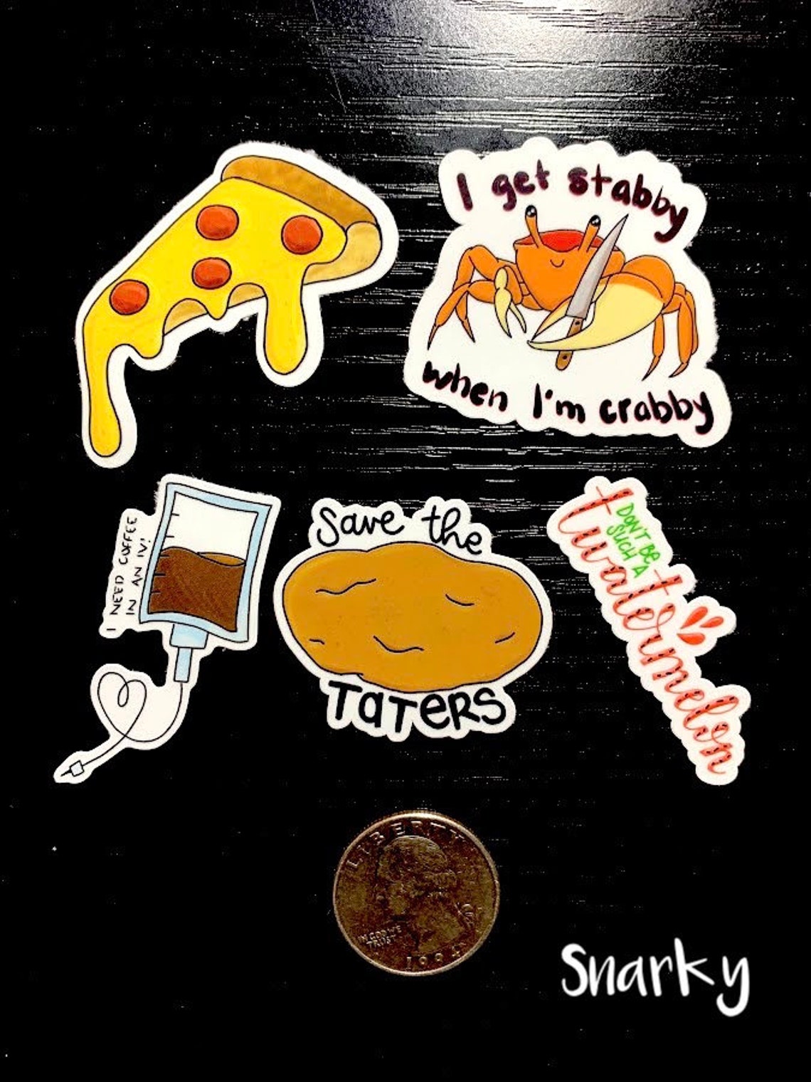 Mini Die-cut Sticker Packs 8 Choices - Etsy
