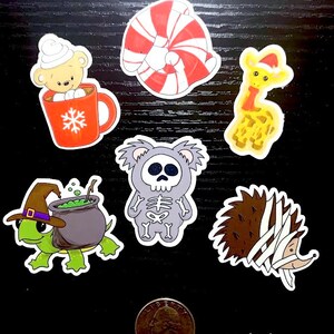 Mini Die-cut Sticker Packs 8 Choices - Etsy