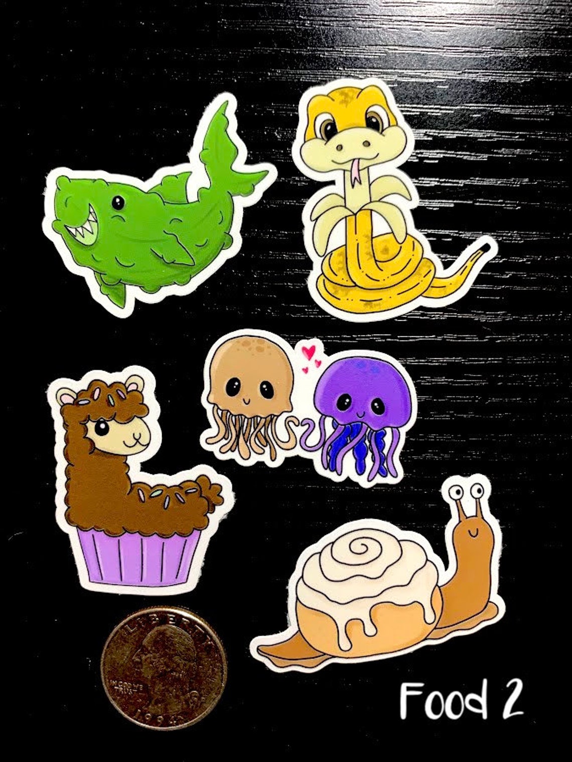 Mini Die-cut Sticker Packs 8 Choices - Etsy