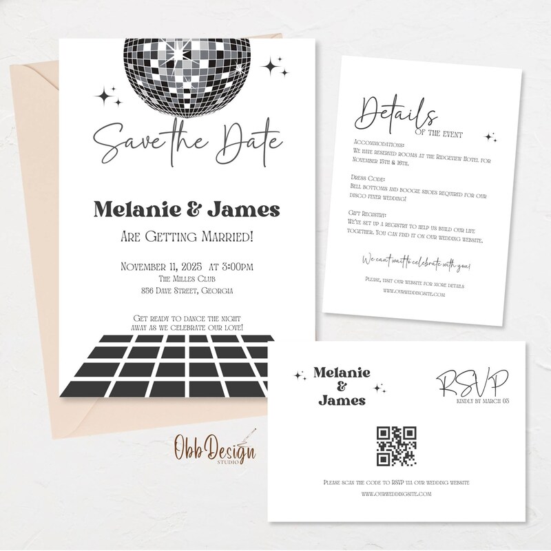 Disco Wedding - Etsy