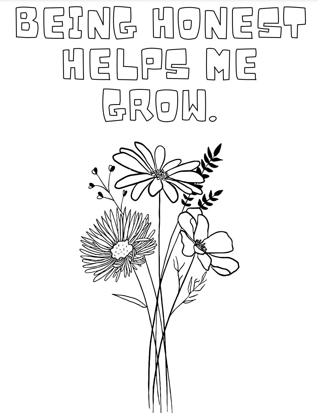 Character Counts Coloring & Activity Pages - Etsy