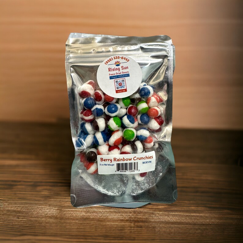 Freeze Dried Berry Rainbow Crunchies - Etsy