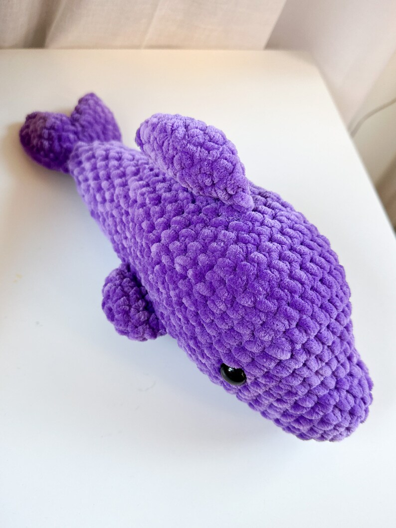 Dolphin Crochet Pattern Amigurumi Sea Animal Crochet Pattern Snuggler ...