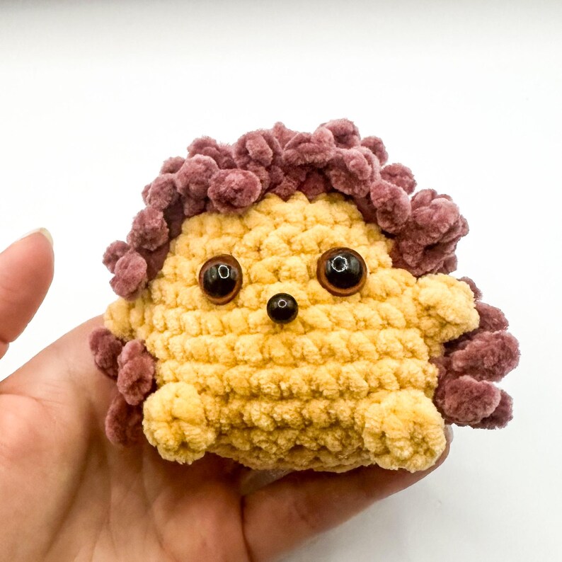 Beaded Fidget Hedgehog Crochet Pattern (PDF) - Etsy