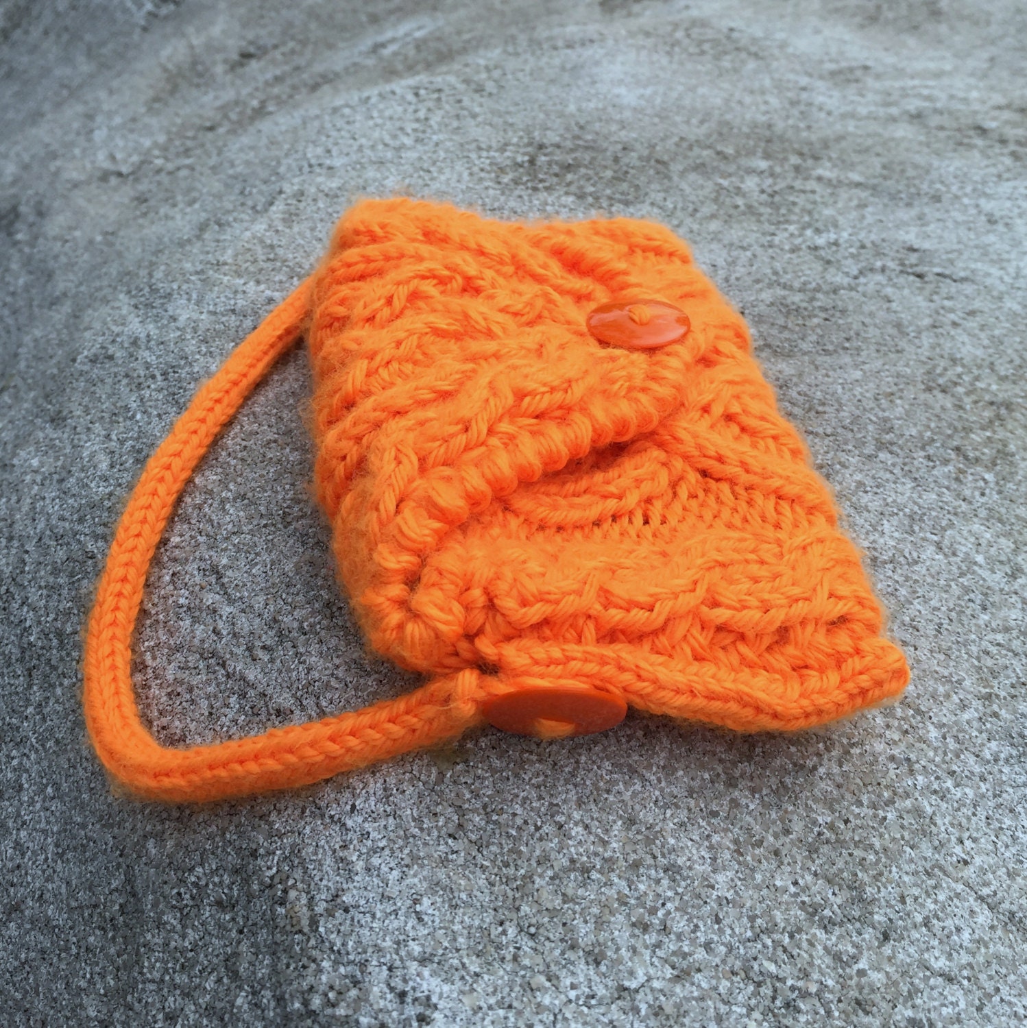 Knit Cell Phone Case Cable Knit Pattern PDF Cable Knit Cozy | Etsy