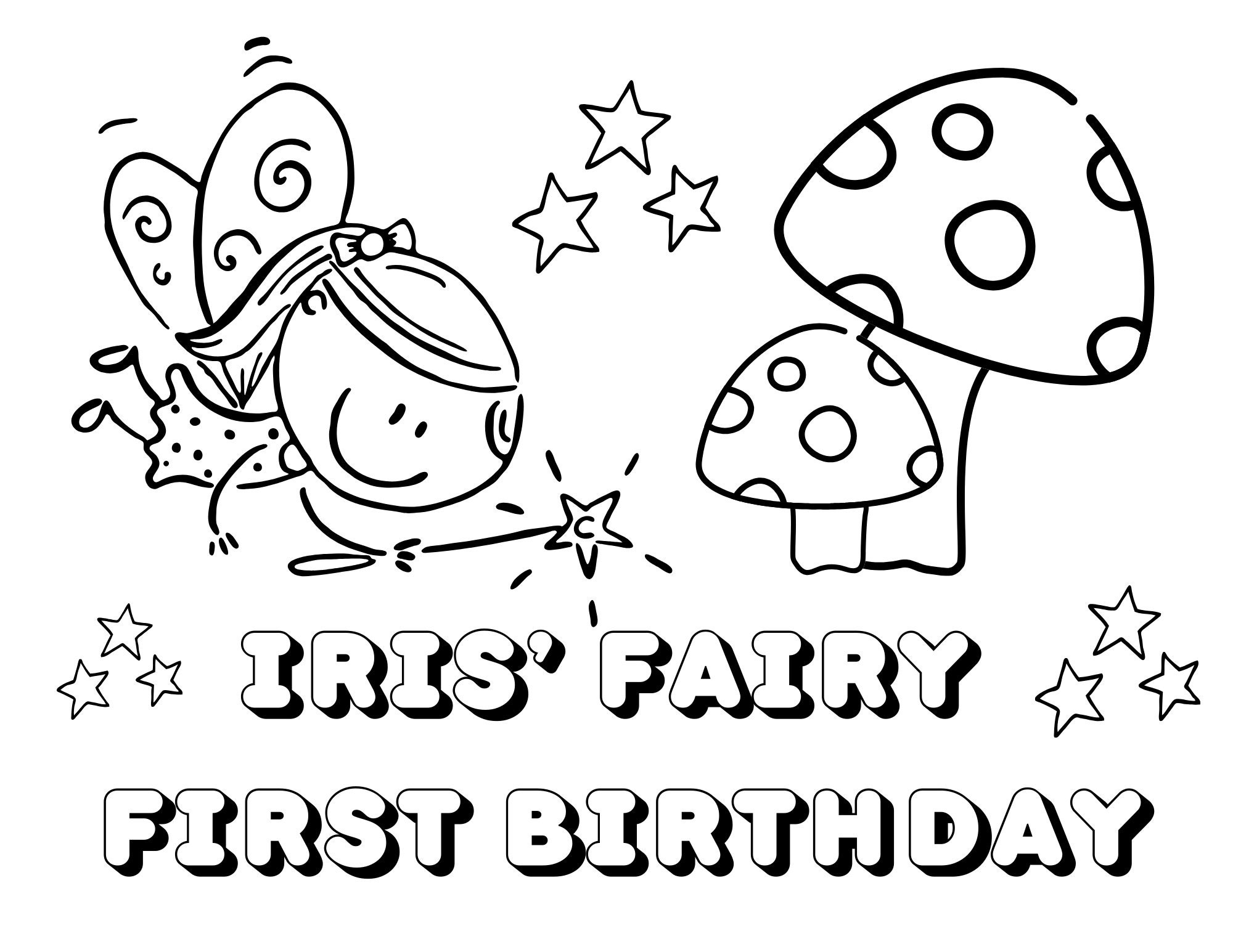 Birthday Activity Printable, Coloring Sheet - Etsy