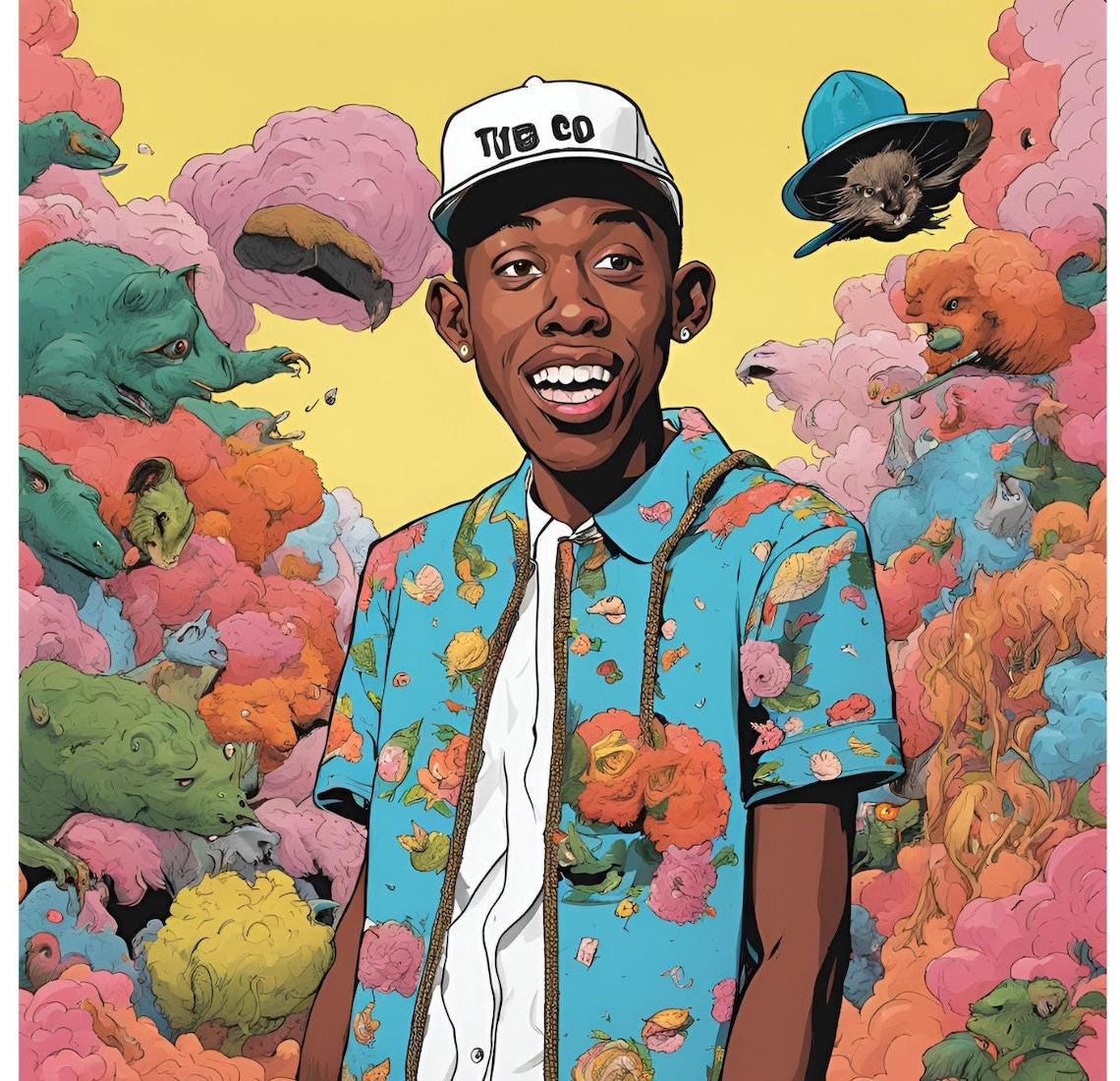 Tyler the Creator Digital Poster - Etsy