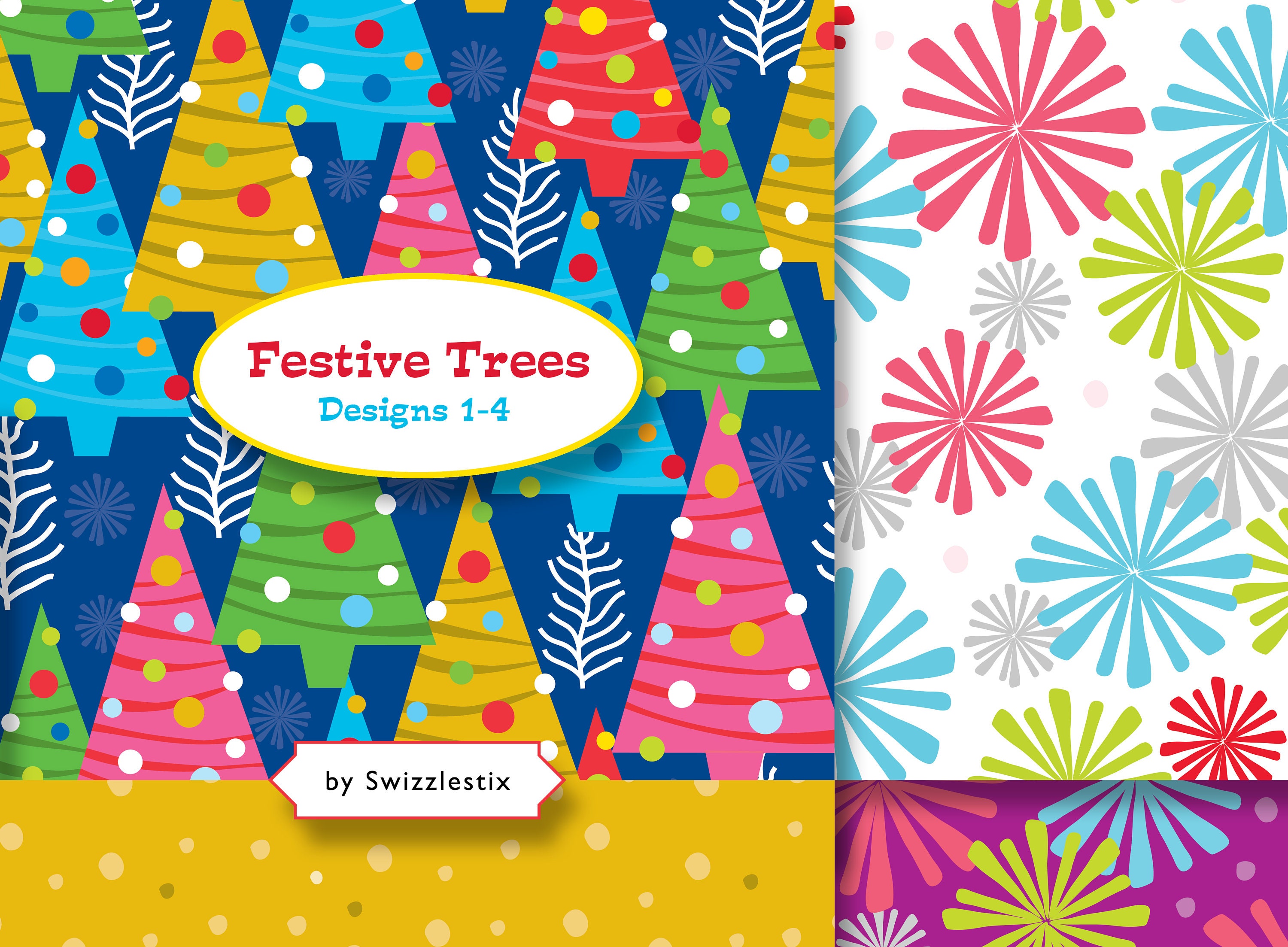 Christmas Digital Paper, Holiday Scrapbook Paper, Holiday Digital Paper ...